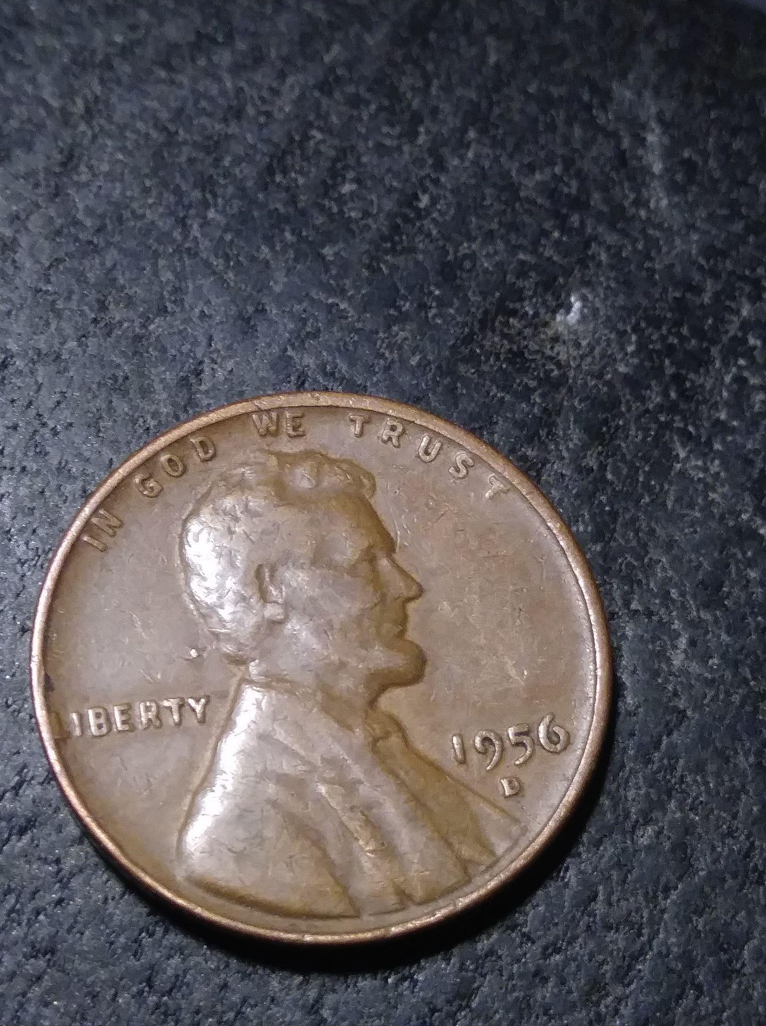 1956-D Lincoln Wheat Cent (CO-114) - For Sale, Buy Now Online - Item ...