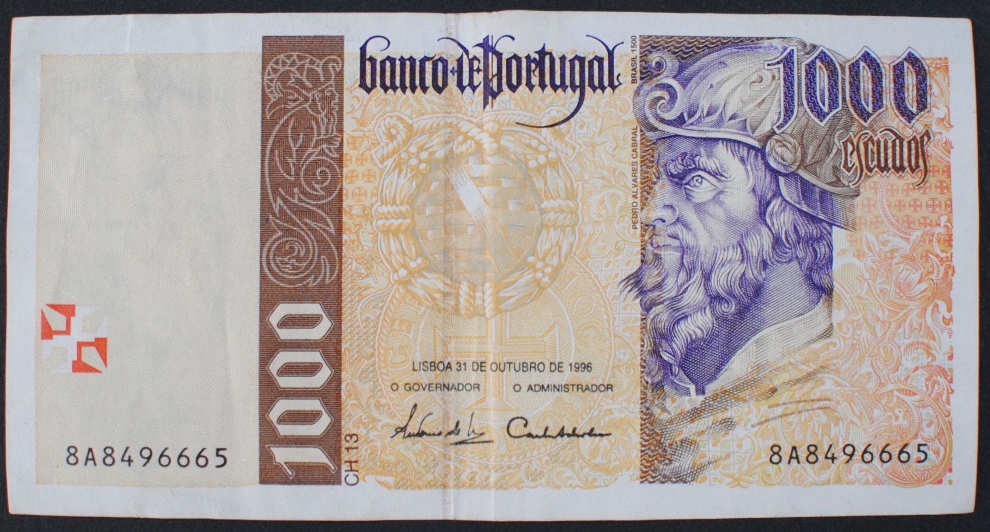 Portugal P188b 1000 Escudos VF - For Sale, Buy Now Online - Item #491011