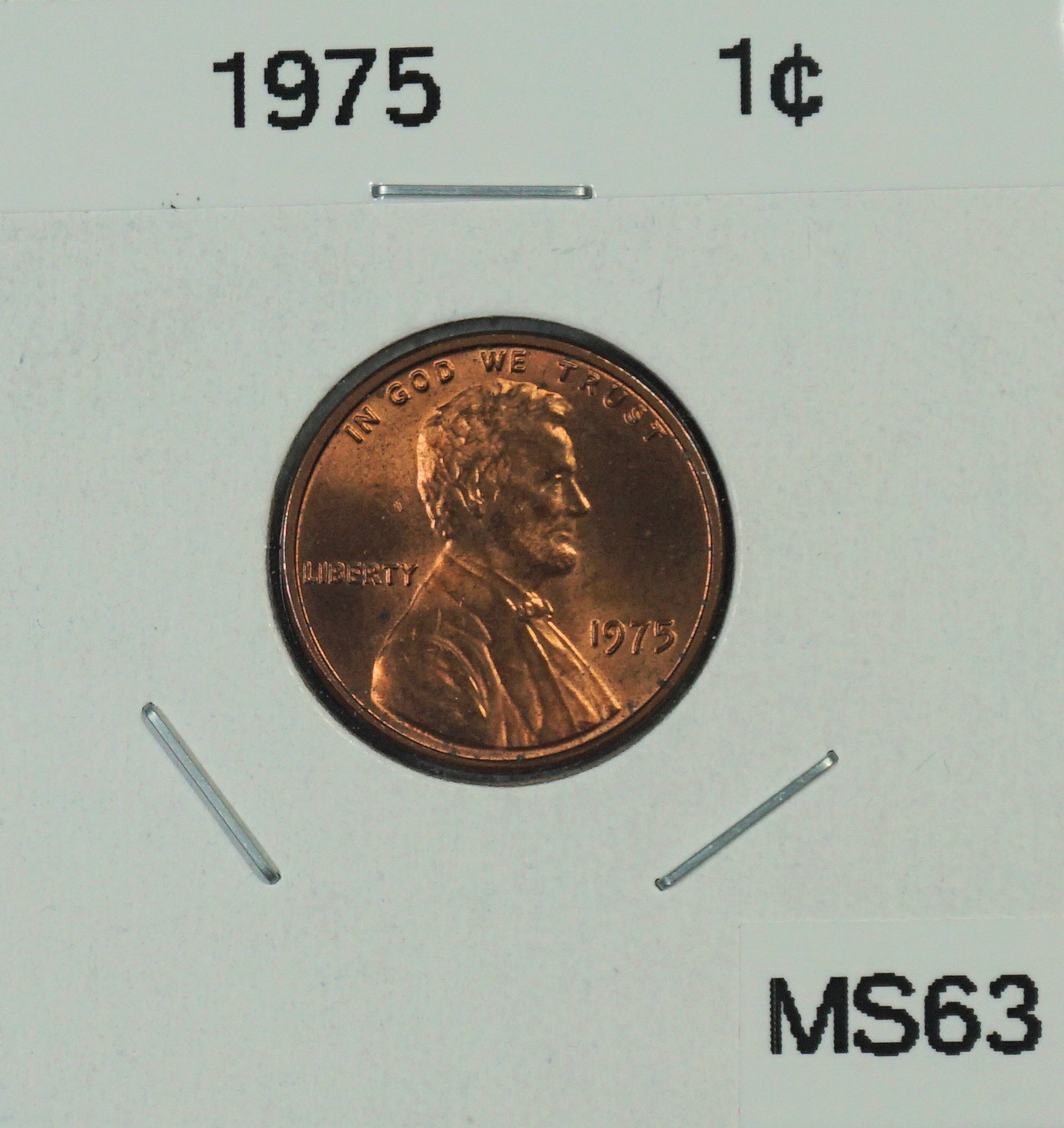 1975 Lincoln Memorial Cent - For Sale, Buy Now Online - Item #495130