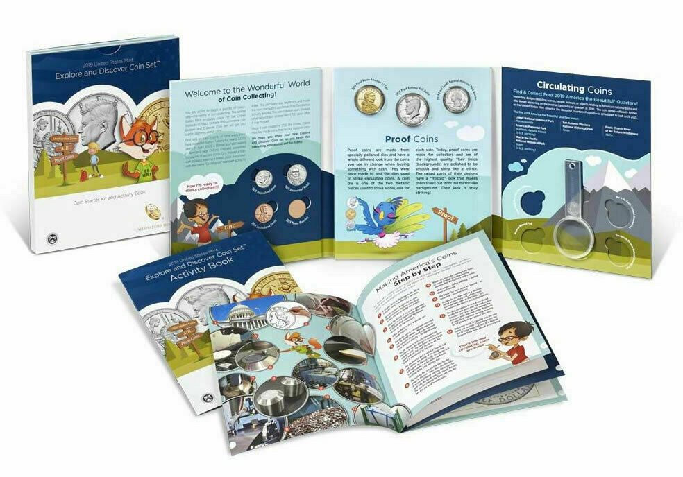 United States Mint Kids Explore and Discover Coin Set - For Sale, Buy ...