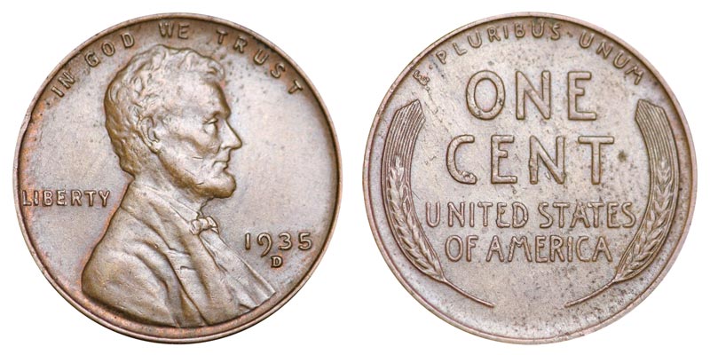 1935 D Lincoln Wheat Penny Coin Value Prices, Photos & Info