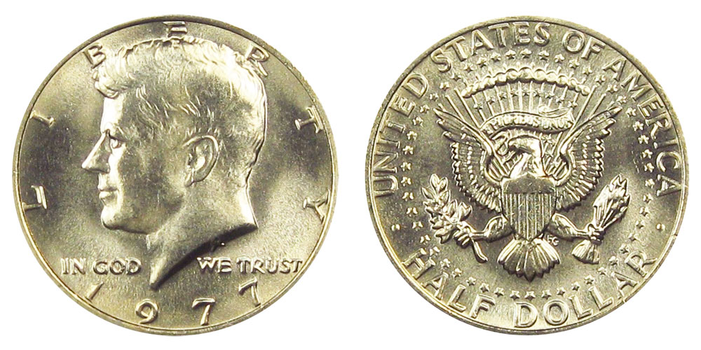 1977 Kennedy Half Dollar Coin Value Prices, Photos & Info
