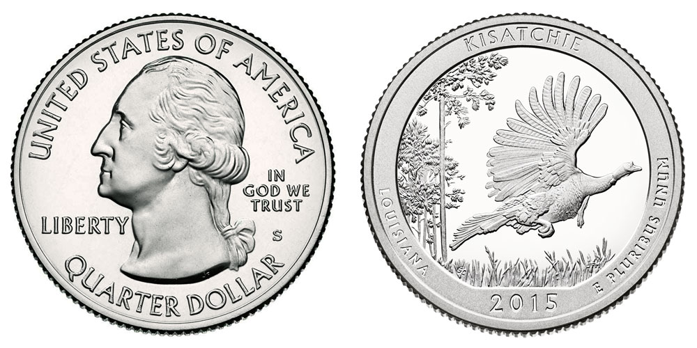 2015 S Kisatchie Quarter Proof Coin Value Prices, Photos & Info