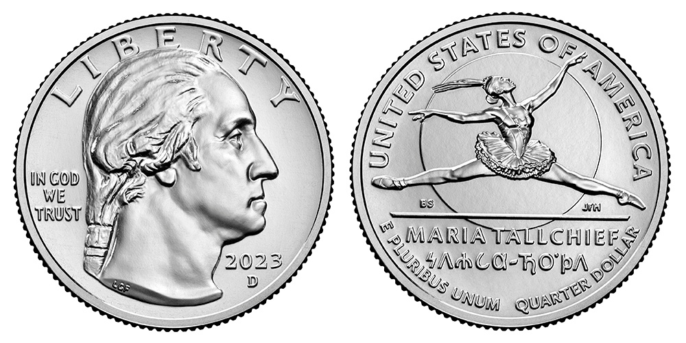 2023 D Maria Tallchief Quarter American Women Quarters Program Coin ...