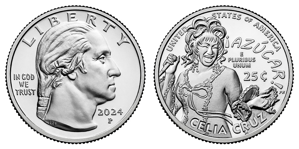 2024 P Celia Cruz Quarter American Women Quarters Program Coin Value ...