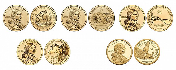 Native American & Sacagawea Dollars - Price Charts & Coin Values