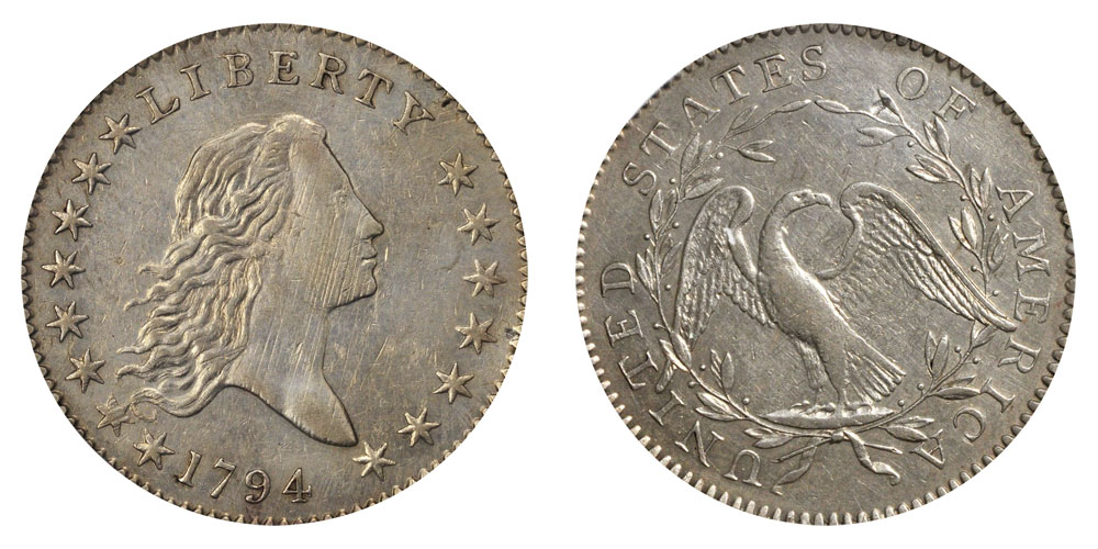1794 Flowing Hair Half Dollar Coin Value Prices, Photos & Info